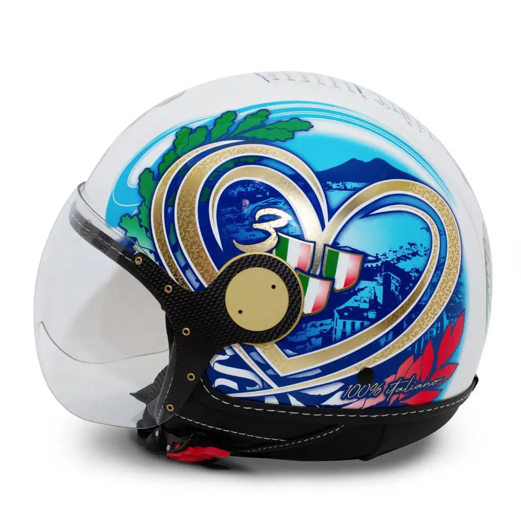 Casco jet MM Independent Napoli Scudetto LIMITED EDITION