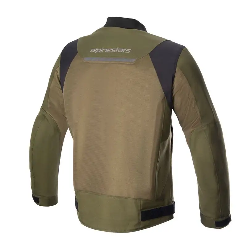 Giacca moto estiva Alpinestars LUC V2 AIR Foresta Verde militare